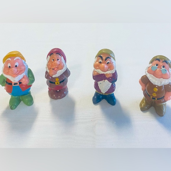 Disney | Toys | Disneys Snow White The Sevendwarves Toy Figures Happy ...